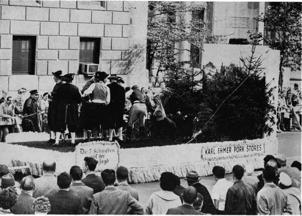 1959 Karl Ehmer Float - German-American Steuben Parade New York