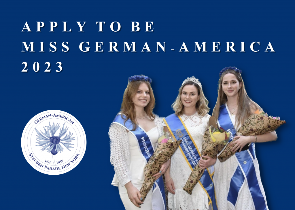 The Search is on for Miss German-American 2023! - German-American ...